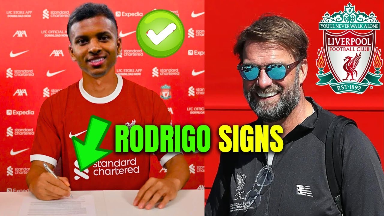 Deal Done Rodrygo Signs with Liverpool🔥Rodrygo at Anfield💥Liverpool ...