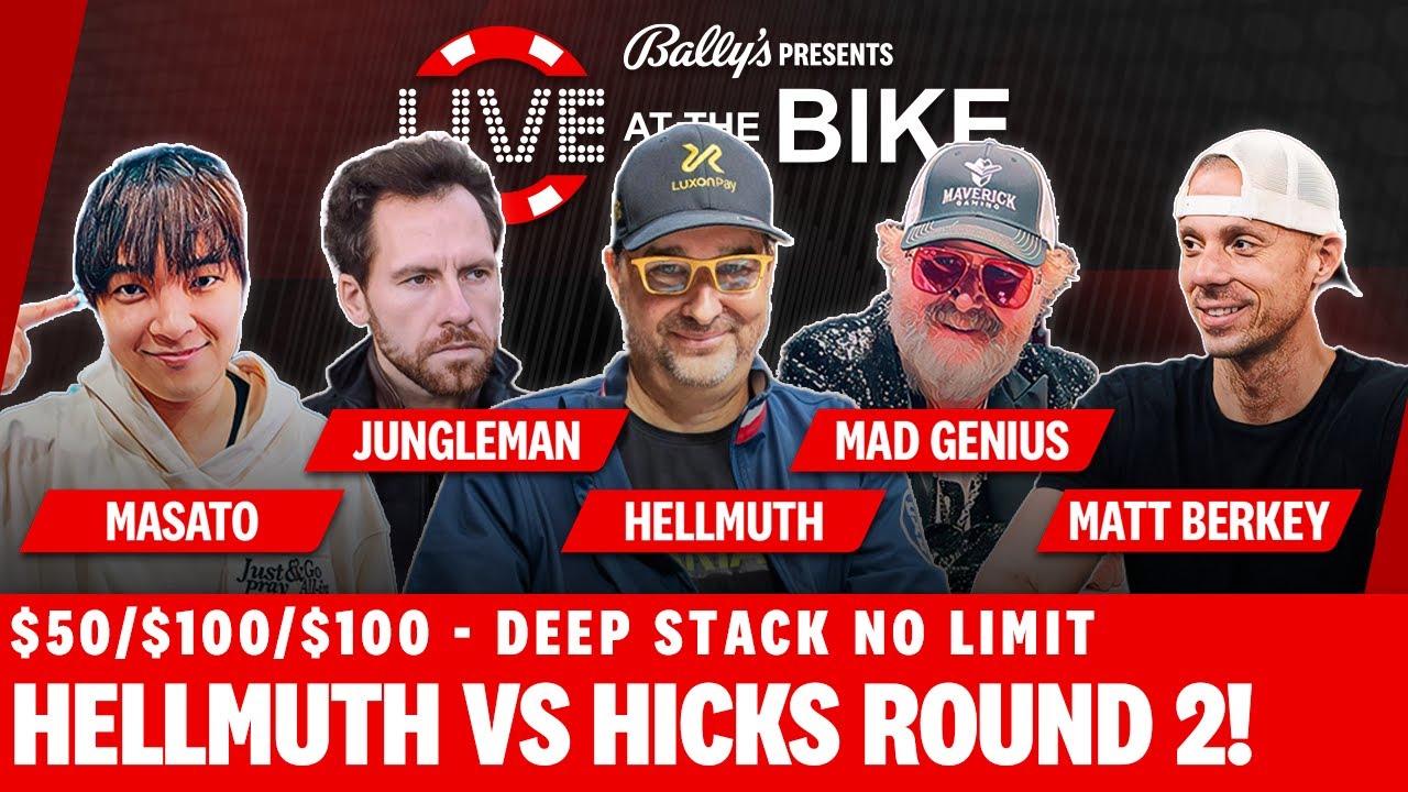 Hellmuth/Hicks/Berkey/JungleMan/Masato commentary by Will Jaffe - Live ...