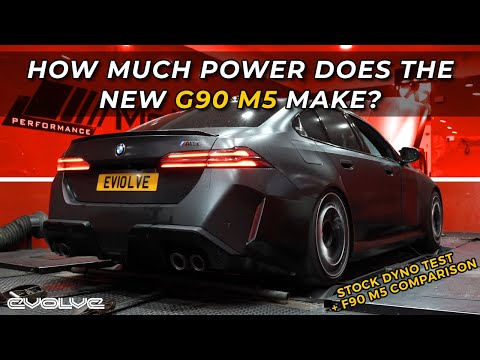 Does the G90 M5 really make 727HP? Stock Dyno Runs to find out!