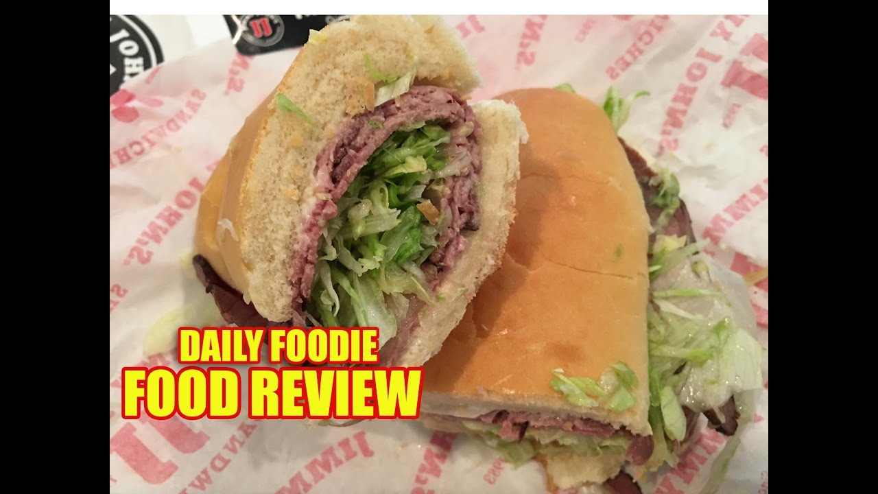 #10 Hunter's Club Sandwich Review - Jimmy John's Unwrapping #foodreview ...