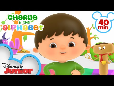 Charlie Meets the Letters S T U V W X Y Z | Part 4 | Kids Songs and Nursery Rhymes | @disneyjr