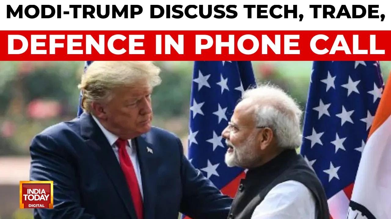Modi-Trump Phone Call: White House Confirms Plans for PM Modi's US ...