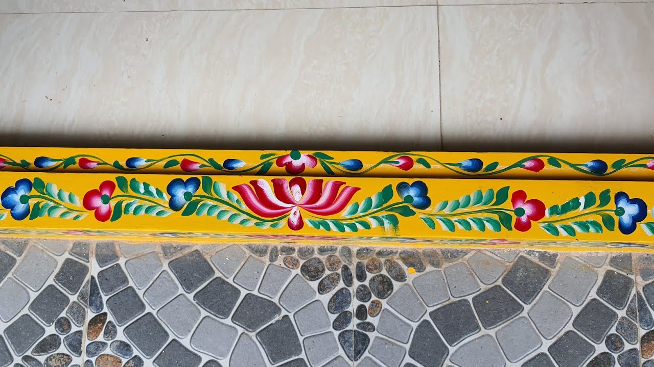 How to Decorate Entrance Door Gadapa Muggu Designs | How to Design ...