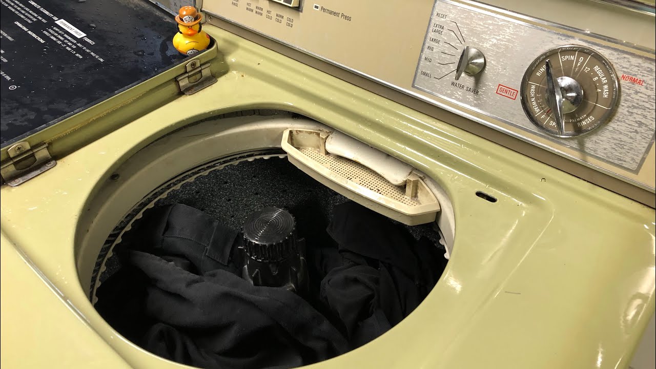 1969 Westinghouse Washing Machine - Full Normal Cycle - YouTube