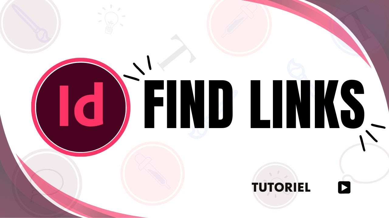 How to Find Links in InDesign - YouTube