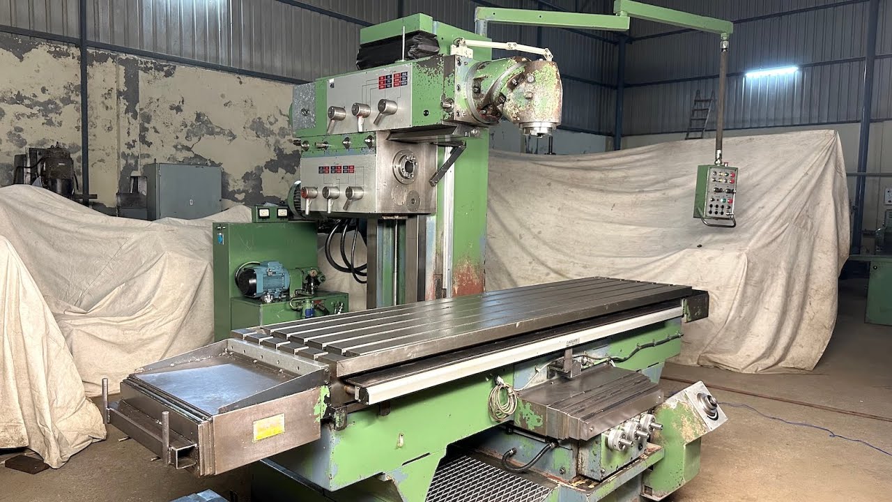 Vertical & Horizontal Bed Milling Machine - FIL Italy - 2500 mm x 600 ...