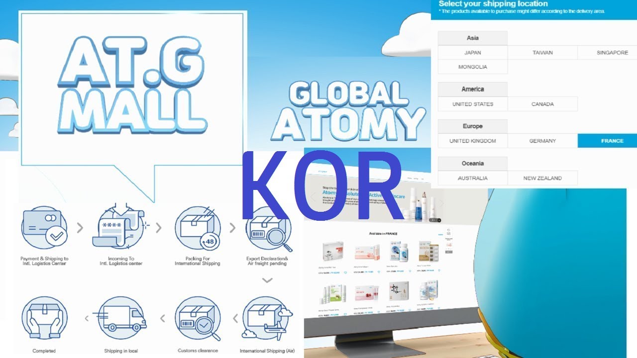 ATOMY Global Mall, At.G Mall Introduction (Korean) | 엣지몰 - YouTube