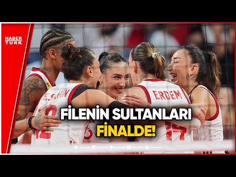 Filenin Sultanları Avrupa Şampiyonası Finalinde! | Türkiye 3-0 Sırbistan