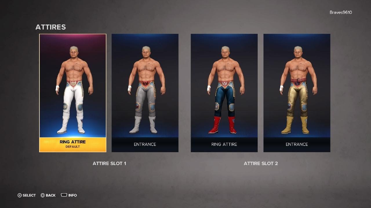 Cody Rhodes WWE Superstar Threads Attire Showcase PS5 WWE 2K23 - YouTube