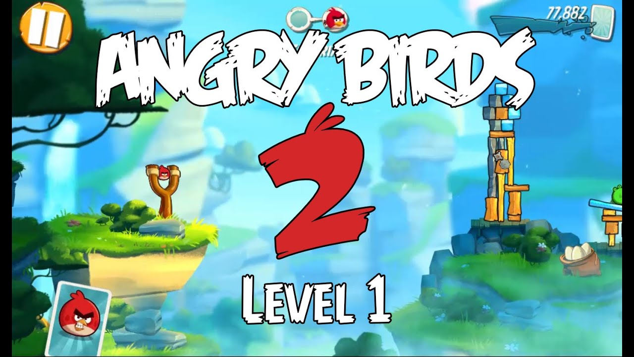 Angry Birds 2 Level 1 Tutorial - YouTube