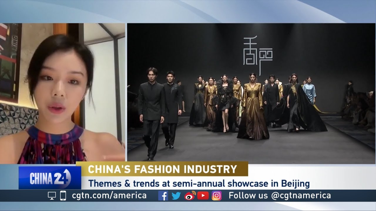 Chinese designers very well received at China fashion week - YouTube