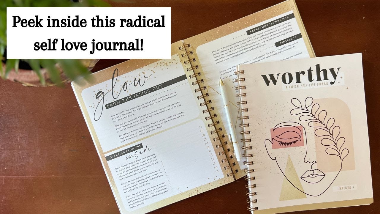 Introducing Worthy - A Radical Self Love Journal by JMB Living - YouTube
