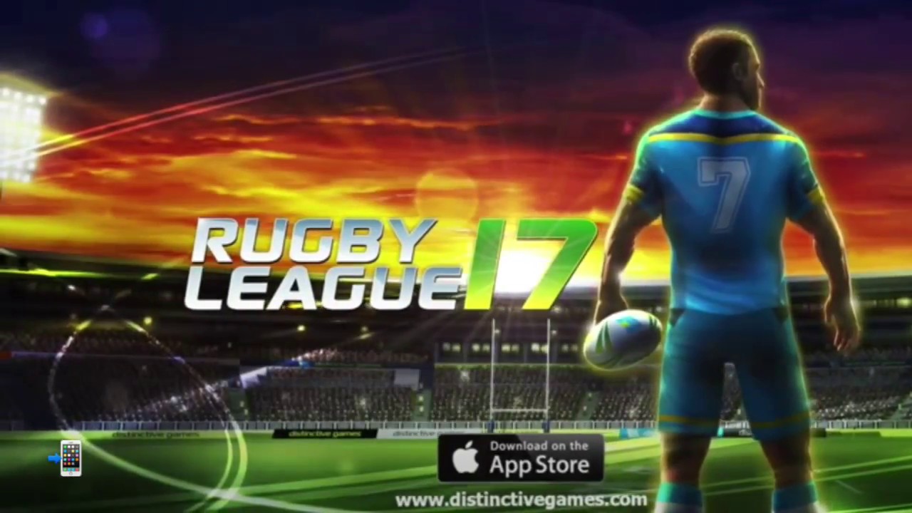 Rugby League 17( By Distinctive Games ) IOS Game Trailer - YouTube