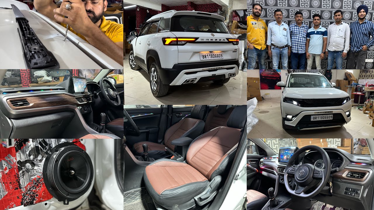 Bihar से Brezza आई Basic Range Rover बन ने - Brezza Modified 2023 ...