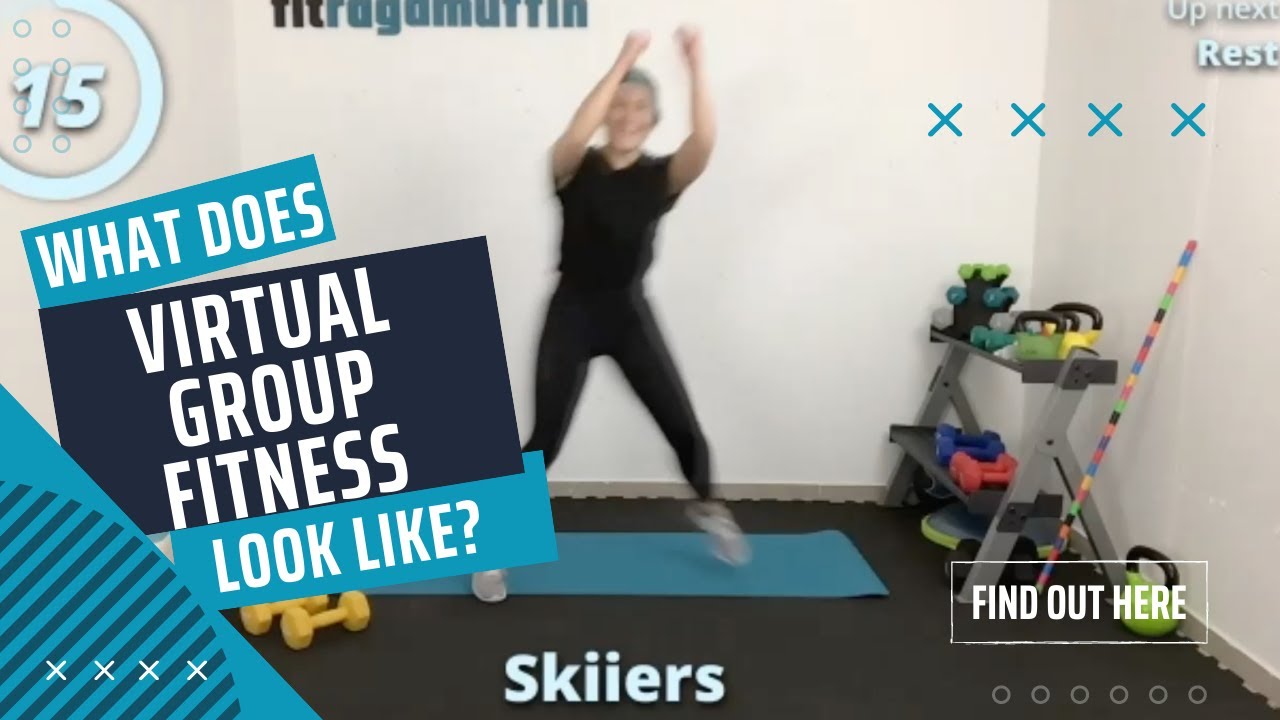 What does a virtual group fitness class with fitragamuffin look like ...