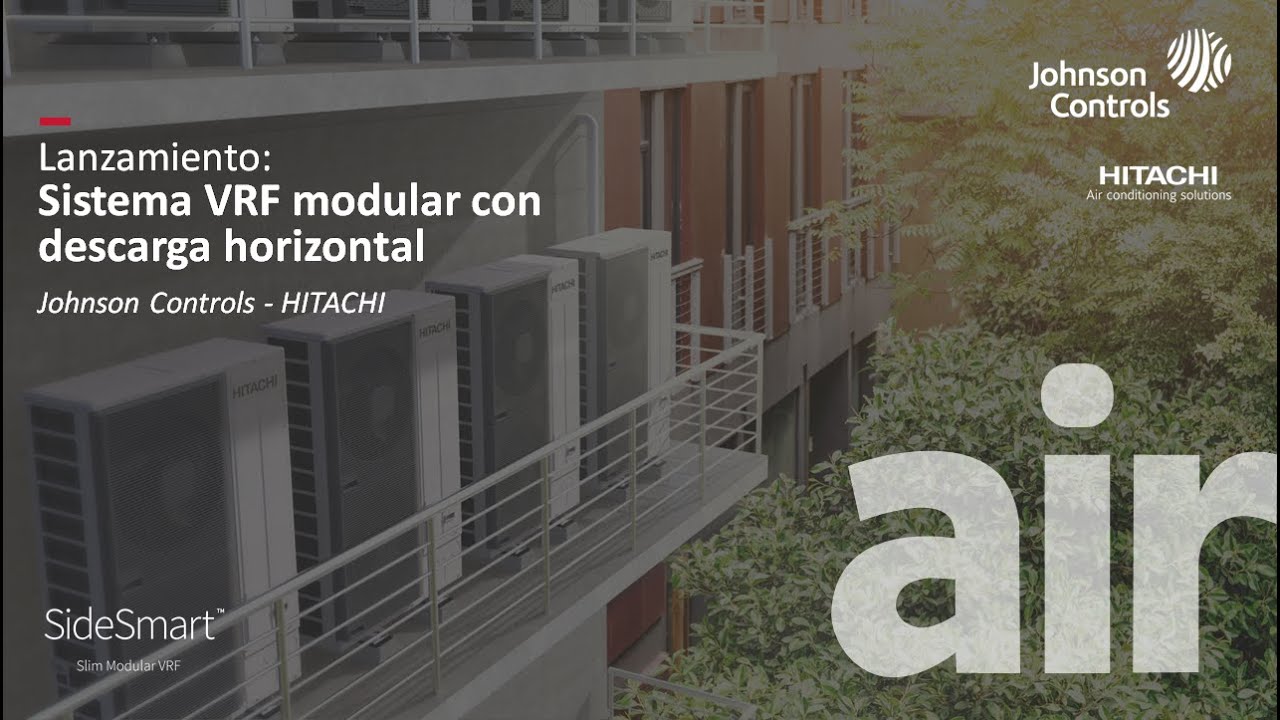 Nuevo sistema VRF modular con descarga horizontal - Johnson Controls ...
