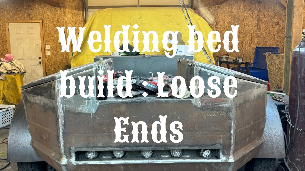 Welding Bed Build part 4 - YouTube