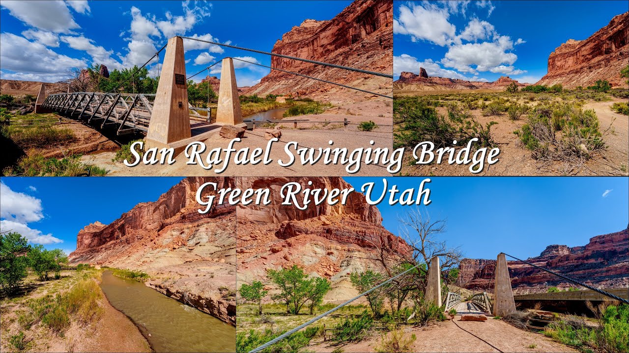Exploring Utah's San Rafael Swinging Bridge - YouTube