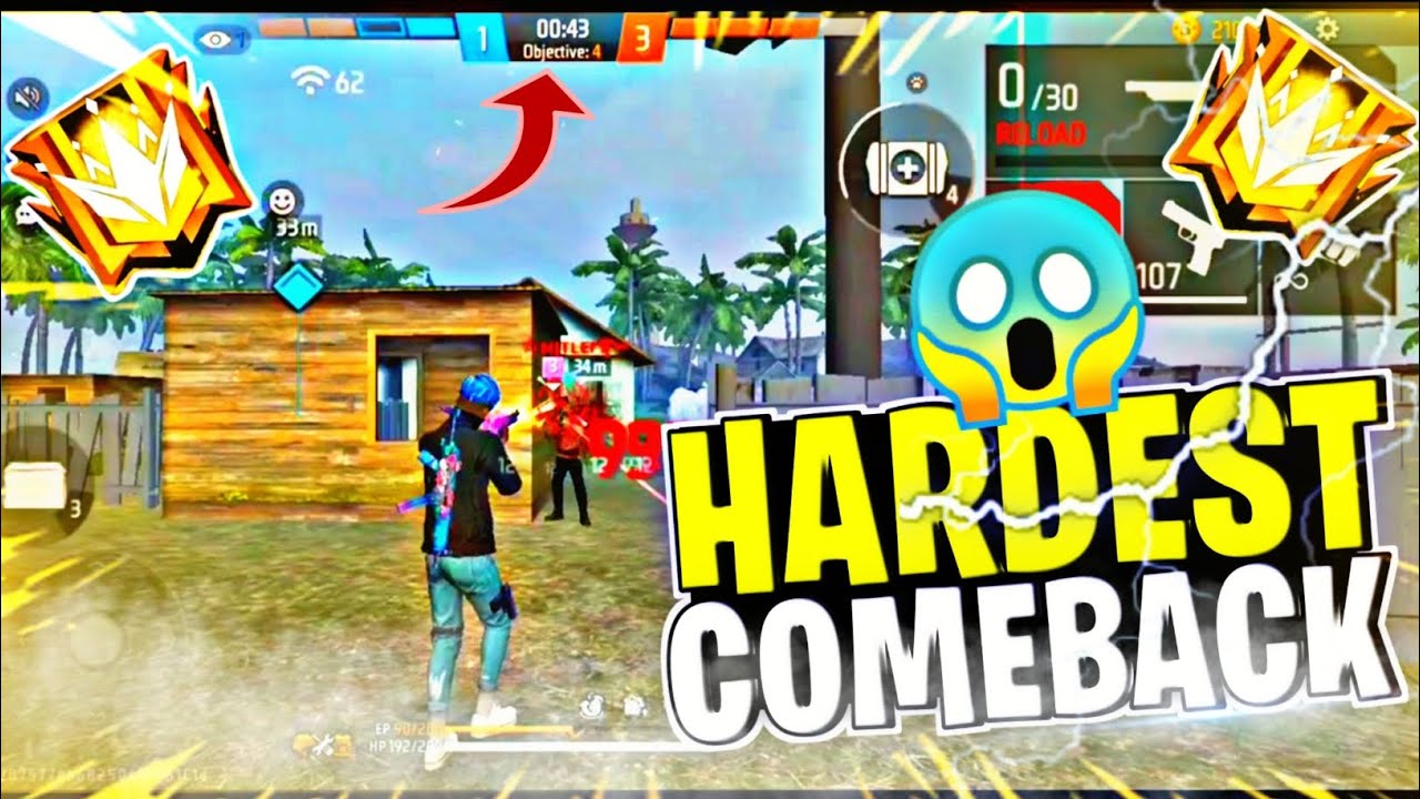 Hardest Comeback Ever 💥||Clash Squad Rank Gameplay 💯||Free Fire 🔥||Must Watch 👀 - YouTube