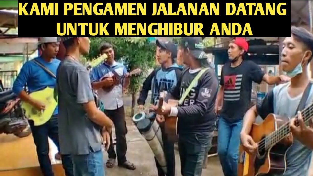 Pengamen jalanan yang lucu kreatif dan gokil banget // dangdut koplo ...