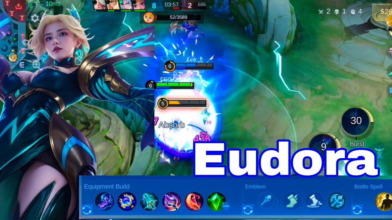 Eudora new buil item - Mobile Legends Bang Bang - YouTube