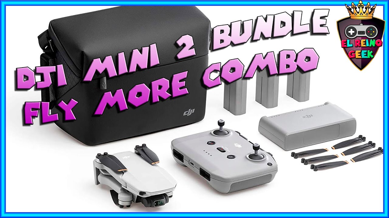 Dron DJI Mini 2 Bundle Fly More Combo|| DJI Mini 2 Vuela Mas Combo ...