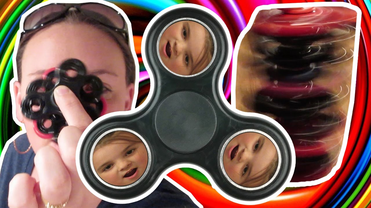 FIDGET SPINNER STACKING CHALLENGE || 1000 MPH FIDGET SPINNER VS WOOD ...