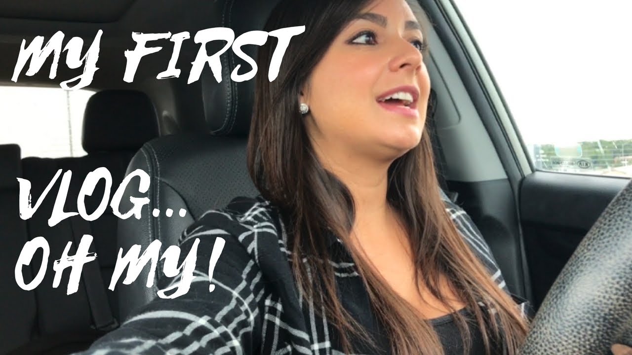 My First Vlog...Oh My! - YouTube