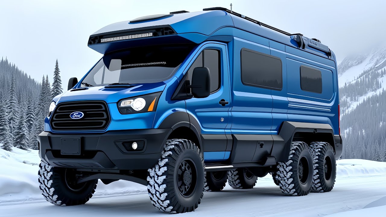 2025 Ford Transit 6x6 Camper – The Ultimate Off-Road Adventure Rig ...
