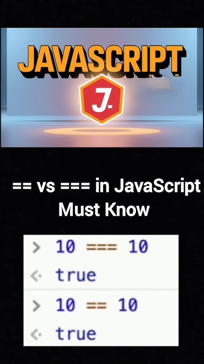 Day 7 | == vs === in JavaScript | Must Know Difference #javascript #js# ...