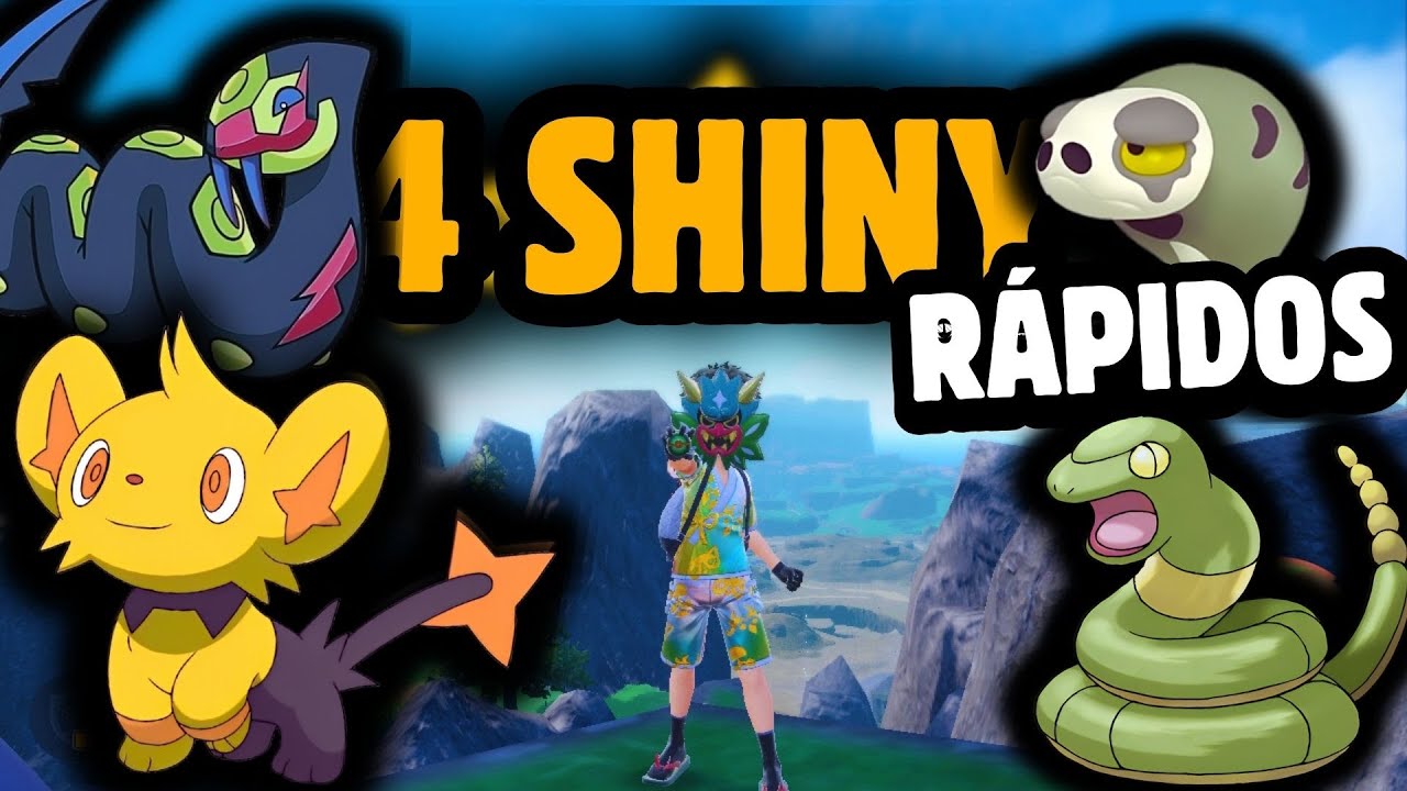 "CÓMO CONSEGUIR 4 SHINYS EN UNA SOLA NOCHE 🐍 #POKÉMONSHINY" - YouTube