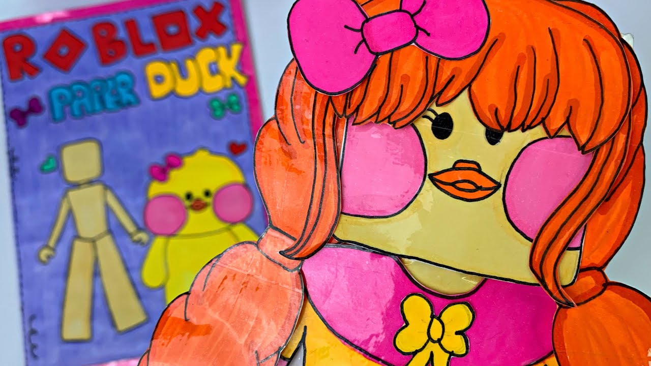 ROBLOX PAPER DUCK SURPRISE : Roupas e Acessórios | DIY Paper Craft ...