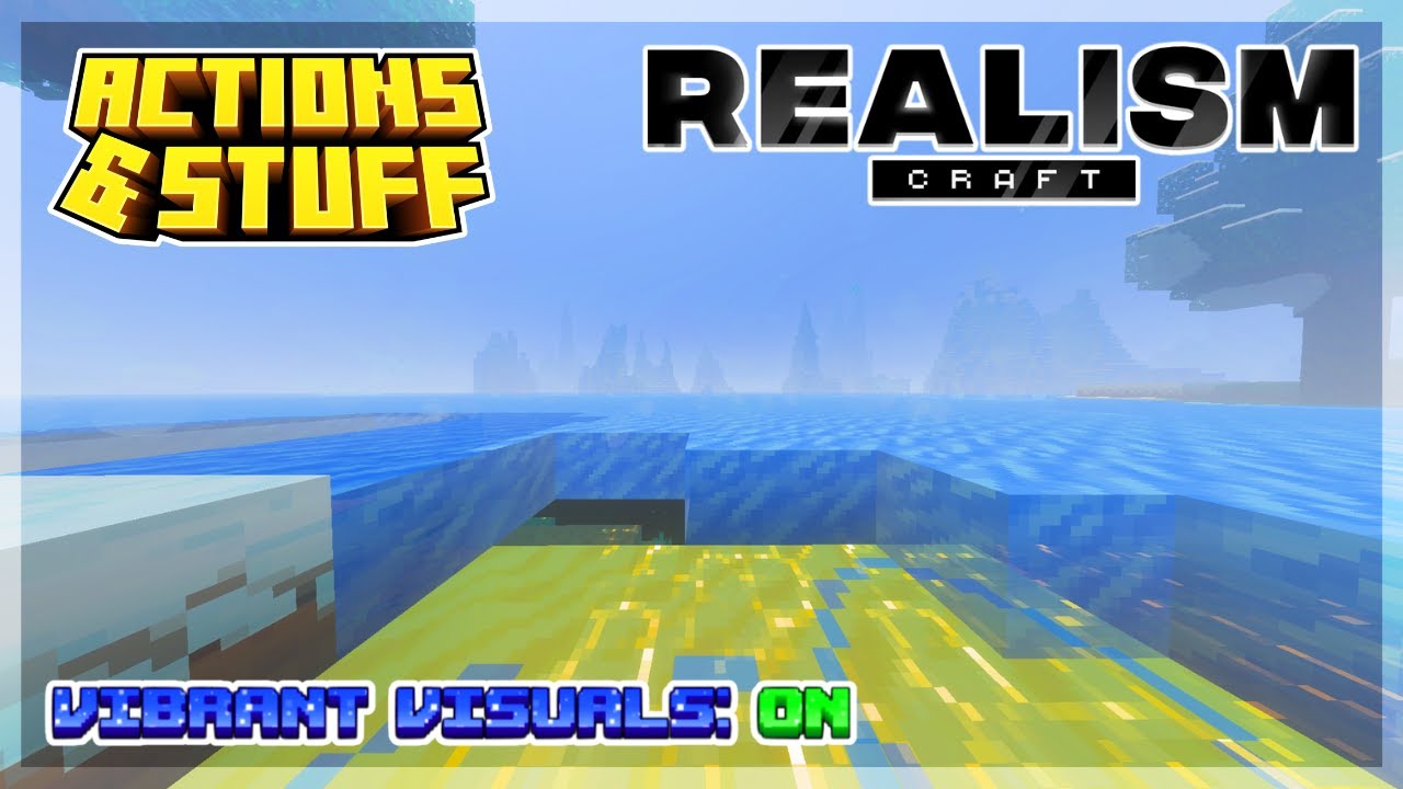 Vibrant Visuals + Actions & Stuff 1.3 + RealismCraft | Winter Biome ...