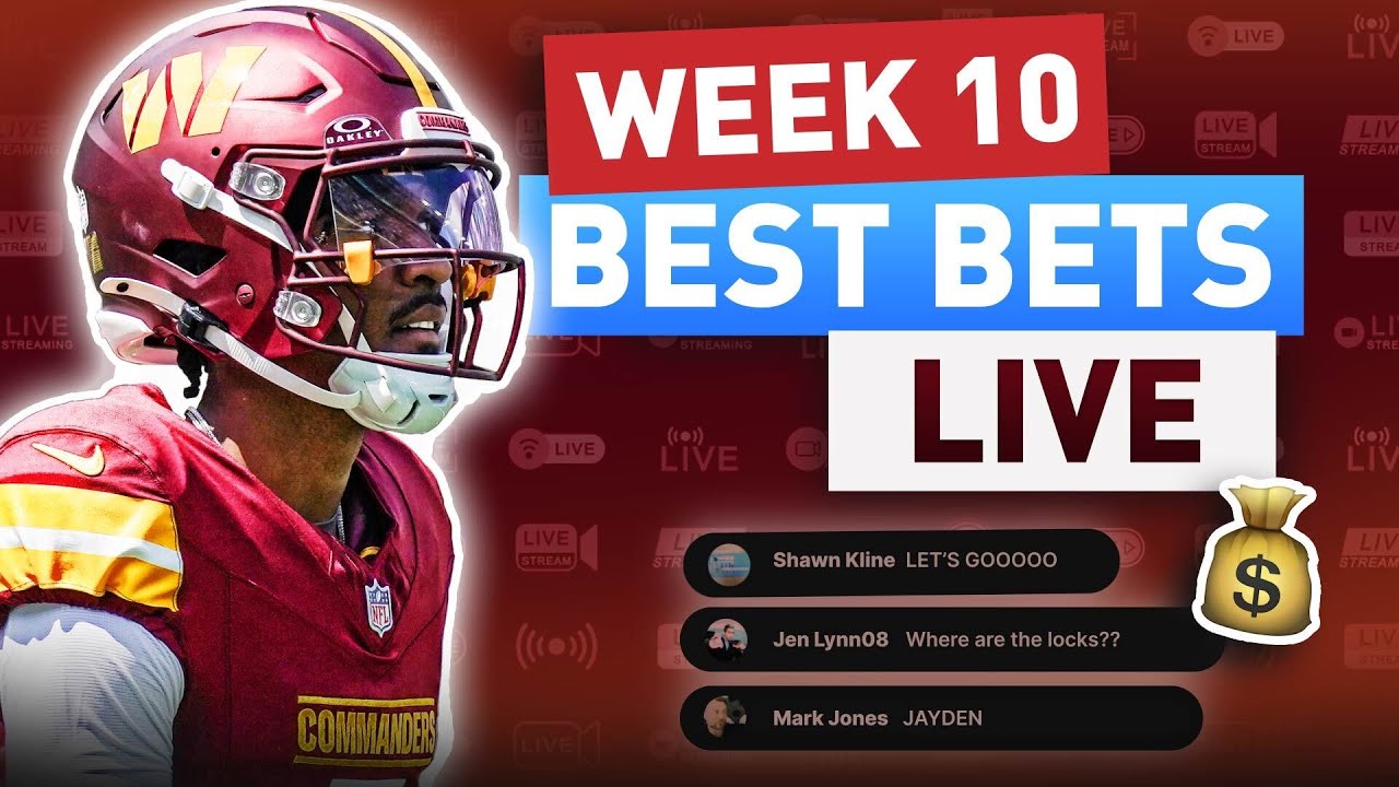 Sunday NFL Week 10 Best Bets | Expert Picks, Predictions, and Props ...