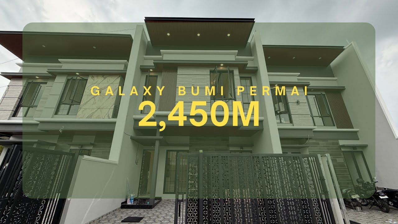 TERMURAH DI GALAXY BUMI PERMAI SURABAYA TIMUR, RUMAH LEBAR 7 DENGAN ...