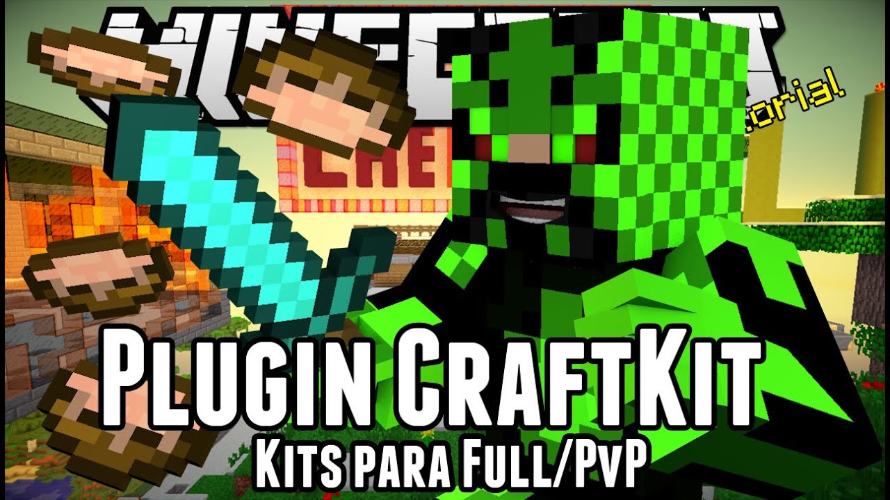 Plugin CraftKit - Kits para Full/PvP Minecraft - YouTube