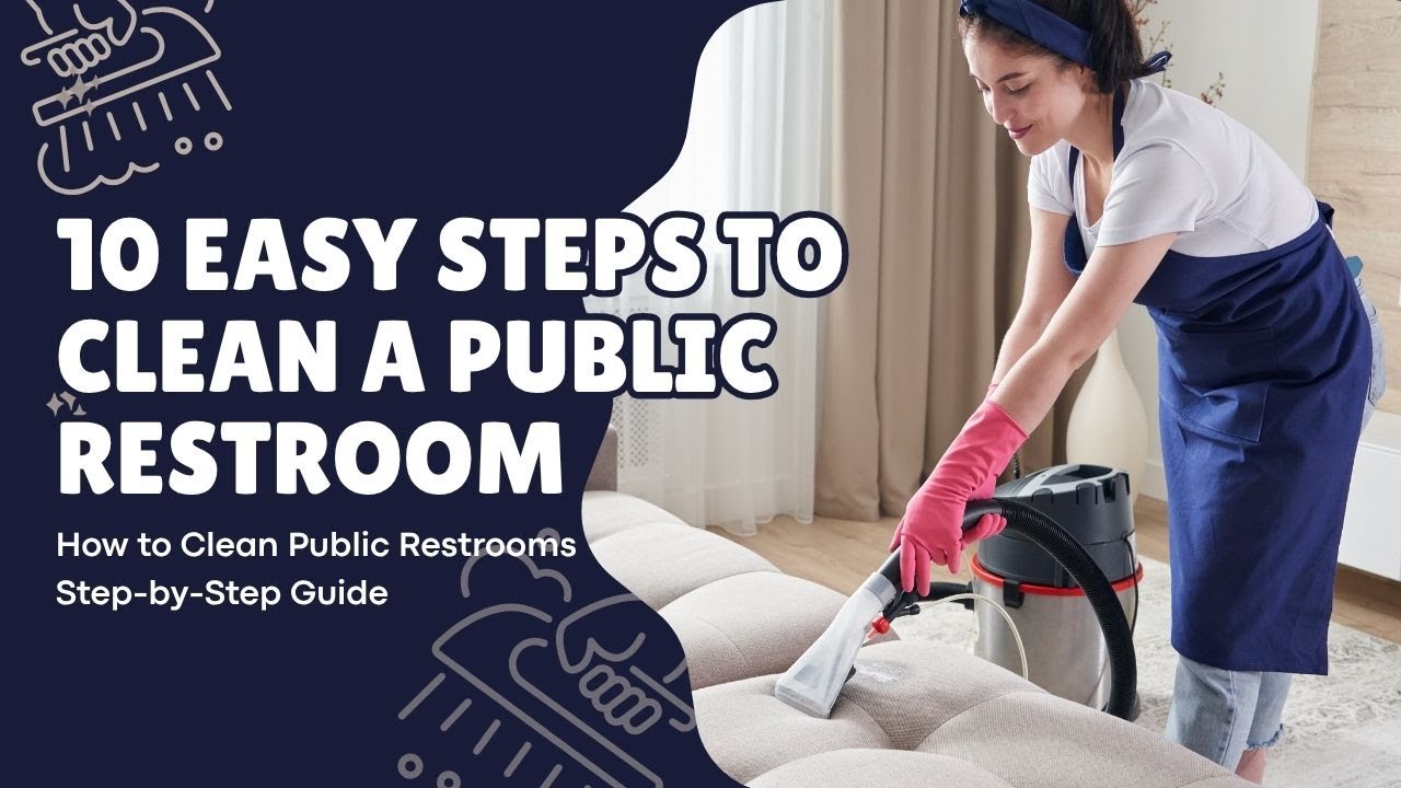 10 Easy Steps to Clean a Public Restroom | How to Clean Public ...