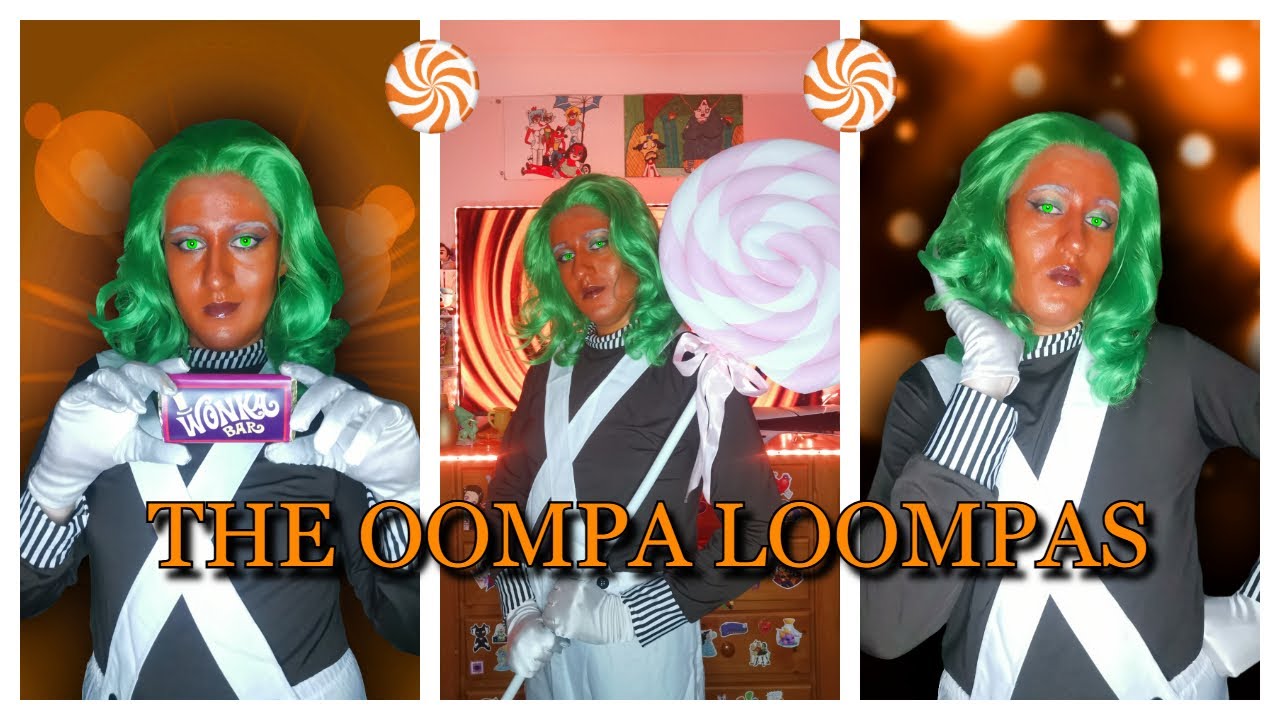 The Oompa Loompas - Inspired Makeup Transformation - YouTube
