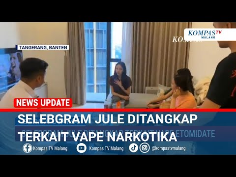 Selebgram Jule Ditangkap Polisi Terkait Vape Narkotika