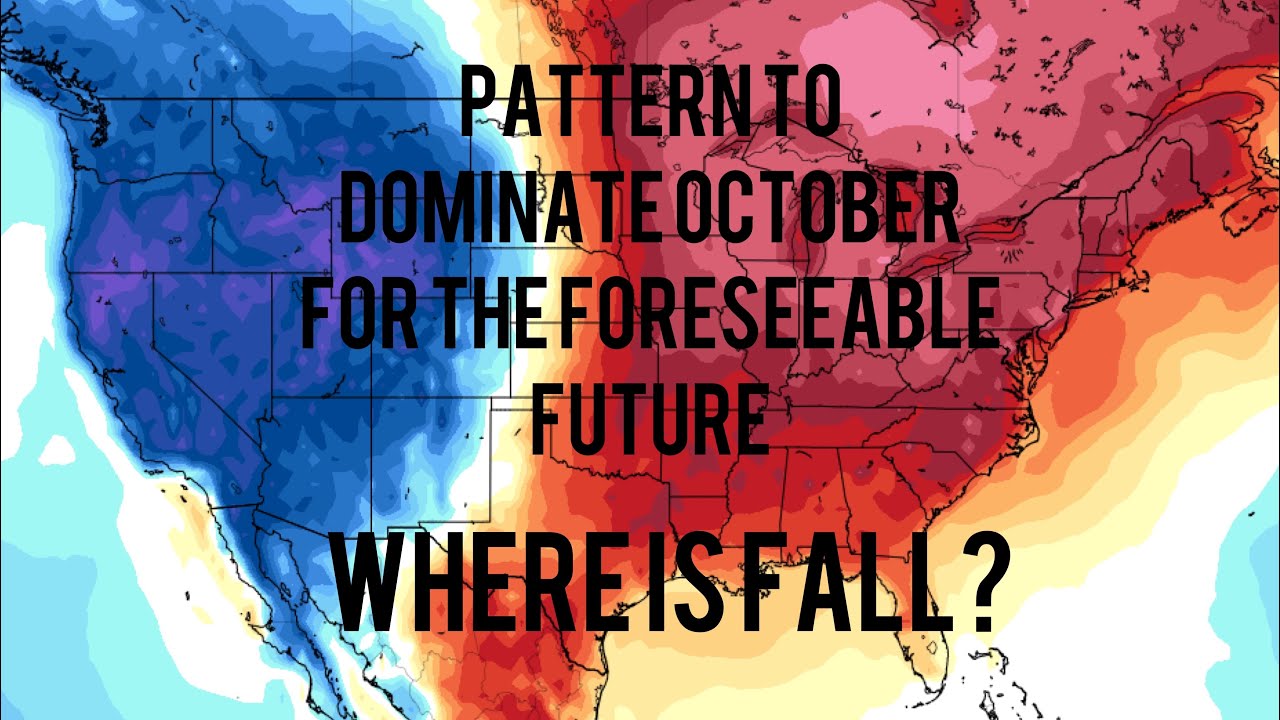 October forecast! How long will it stay warm in the East? Cold air ...