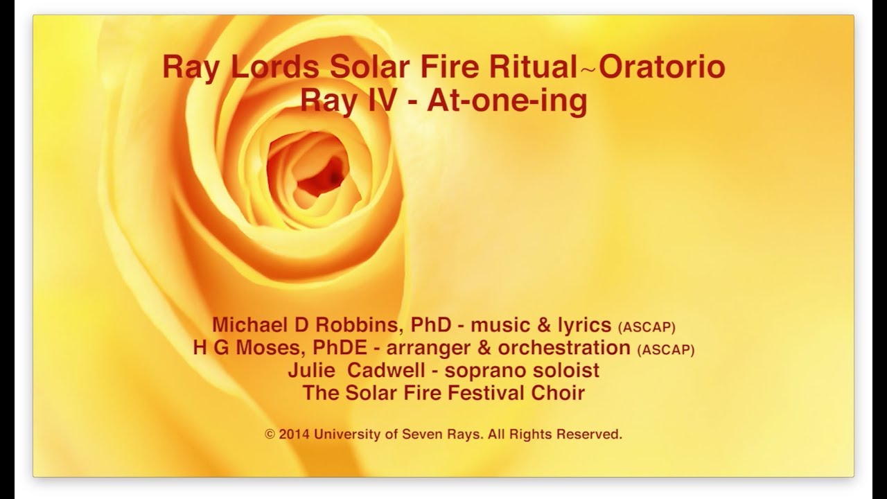 RAY LORDS 04: Ray IV - At-one-ing - YouTube