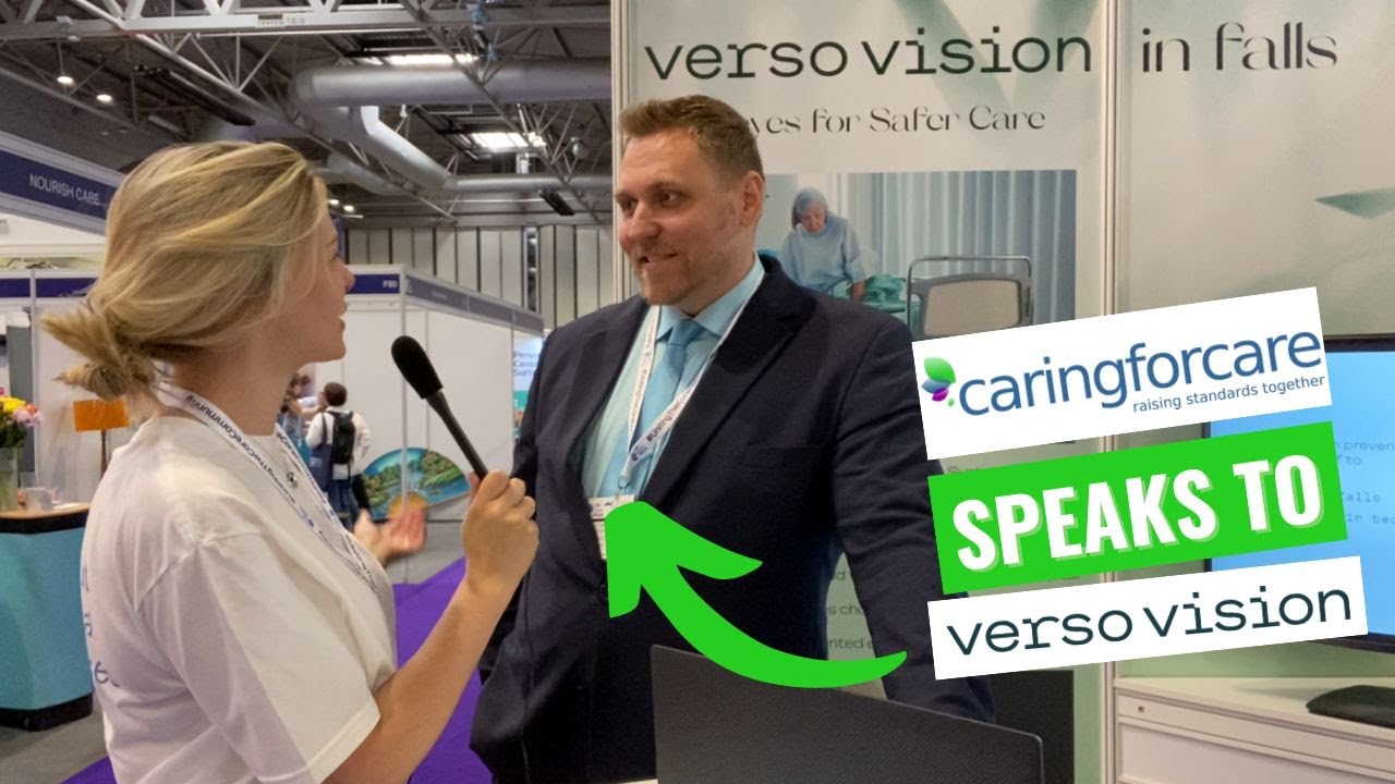 Verso Vision - Fall Prevention AI in Care - UK Care Week - YouTube