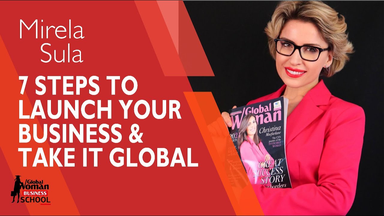 7 Steps To Launch Your Business & Take It Global - YouTube