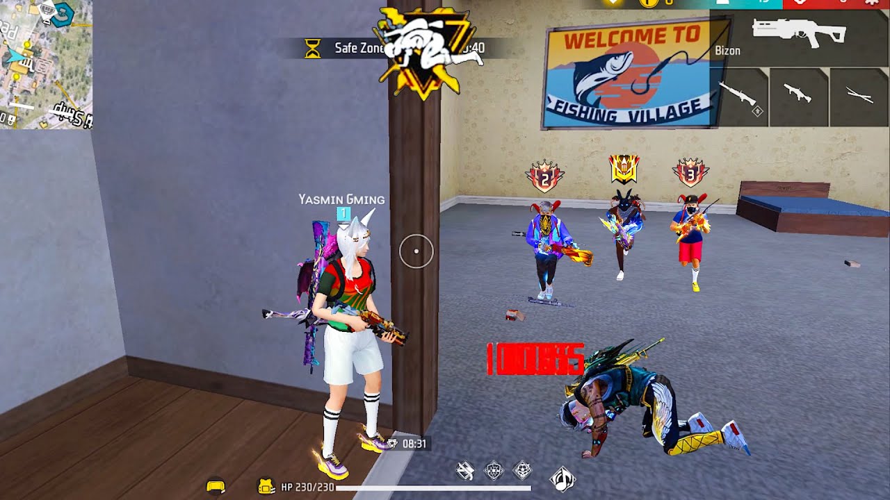 Solo Vs Squad Gameplay | Grandmaster Lobby | Free Fire | Queen Gaming ...