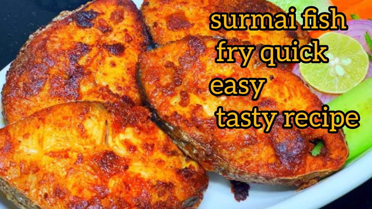सुरमई फिश फ्राई | Surmai masala fry | Surmai fry | Fish fry | Fish fry ...