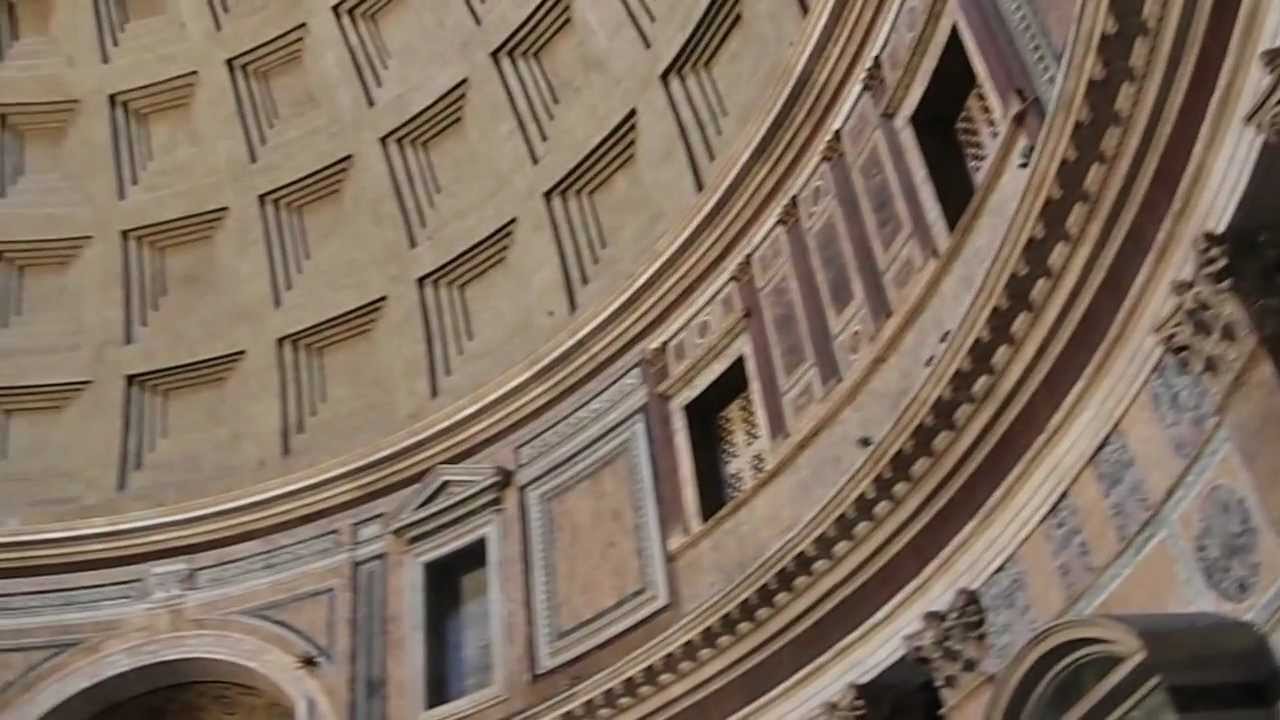 360° View of the Inside of the Pantheon in Rome - YouTube