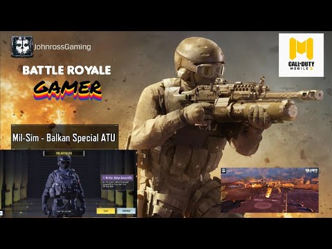 *Mil - Sim - BALKAN* SPECIAL ATU | COD MOBILE | BATTLE ROYALE GAMEPLAY ...