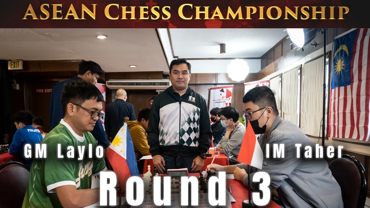 ANG LAKAS NG SACRIFICE! GM Laylo vs IM Taher AQ Prime ASEAN Chess Ch ...