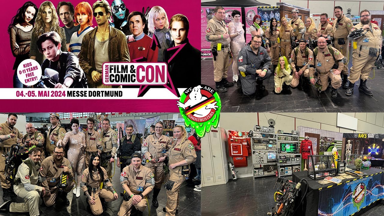 German Film & Comic Con 2024 - Spring Edt. - We are Ghostbusters ...