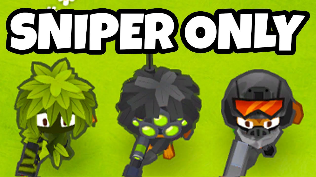 Can You Beat CHIMPS Mode With SNIPER ONLY? - YouTube